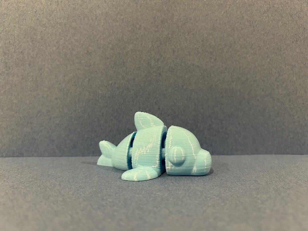 3D Printed Dolphin Fidget - Etsy