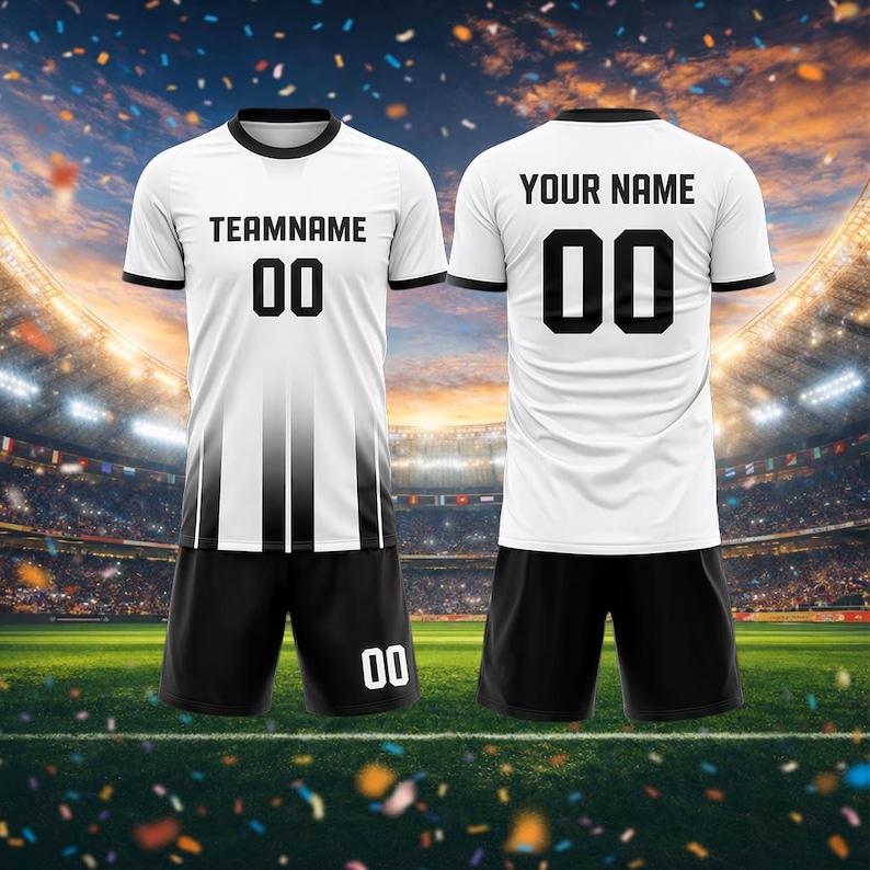 Custom Soccer Jersey, Team Sport Uniform, Personalized Team Name Number ...