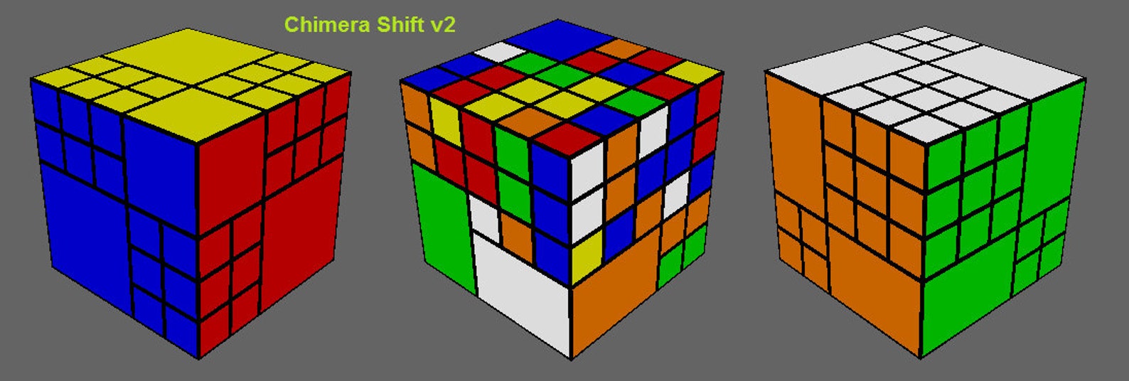 Grigorusha Chimera Shift Cube 5x5 v1 and v2 Bandaged | Etsy