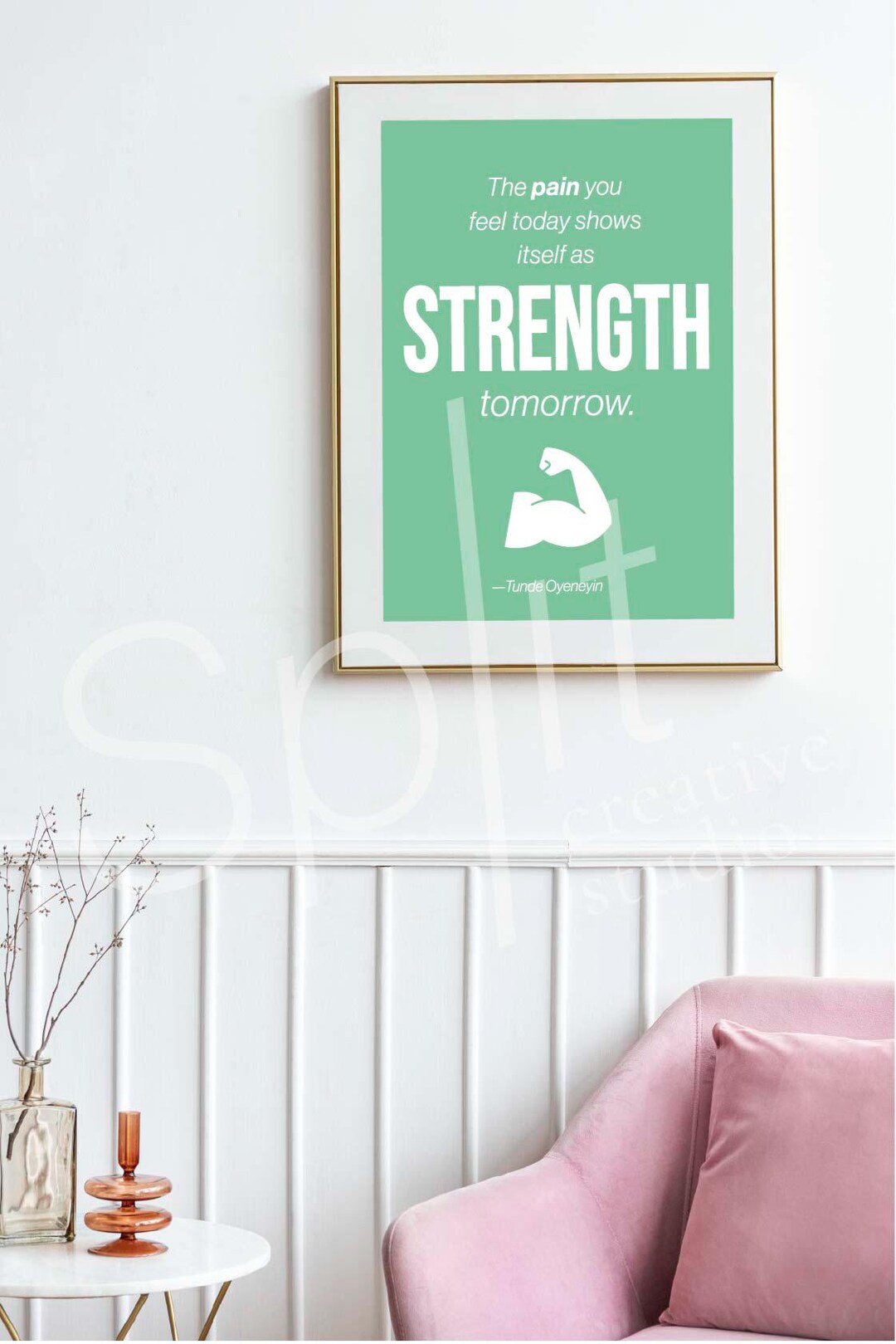 Peloton Instructor Quotes Wall Art | Fitness Motivation Poster | Home ...