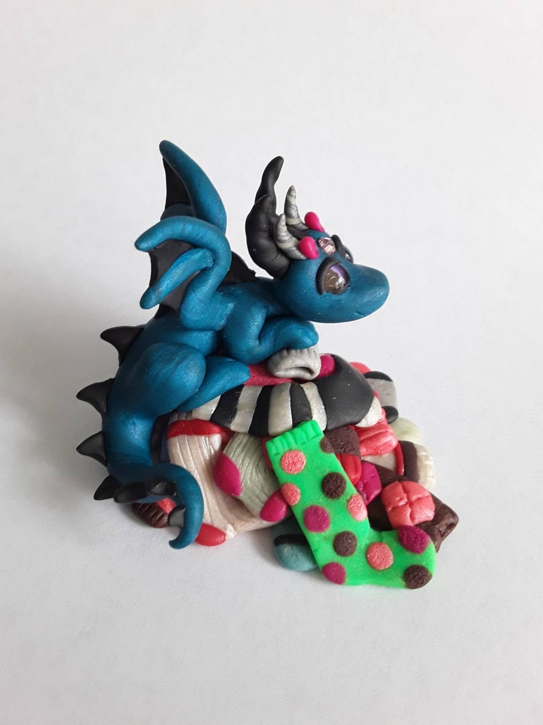 Sock Hoarding Dragon - Etsy