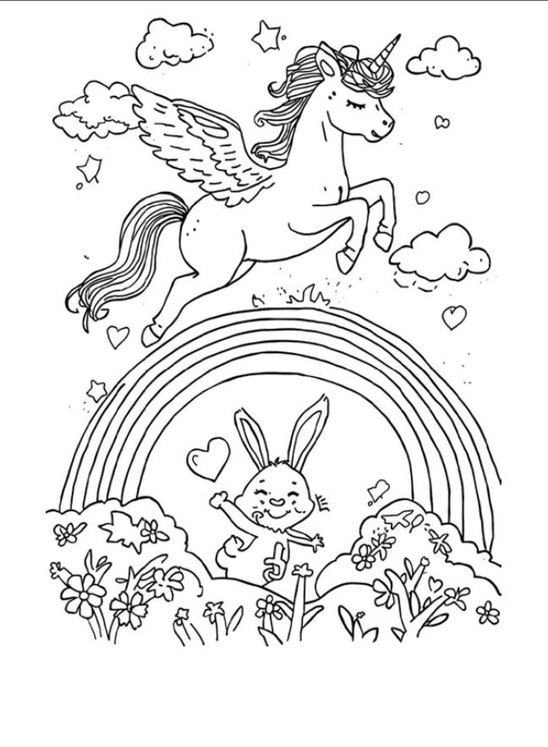 Kids Coloring Pages PDF – 11 Fun Printable Sheets - Etsy