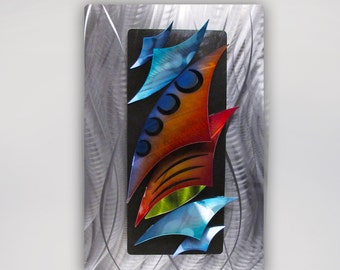 Metal Art Wall Sculpture Mystic Reflections by | Etsy