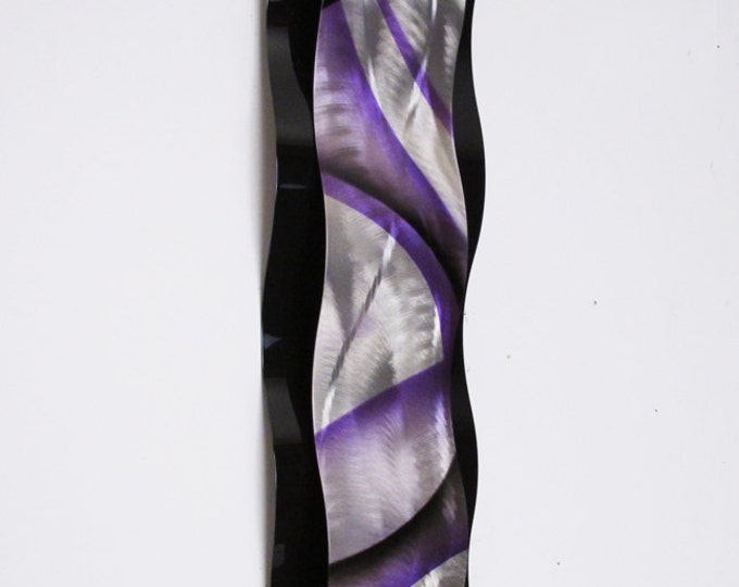 Metal Wall Art Curved Art Wall Sculpture Abstract Metal Art - Etsy