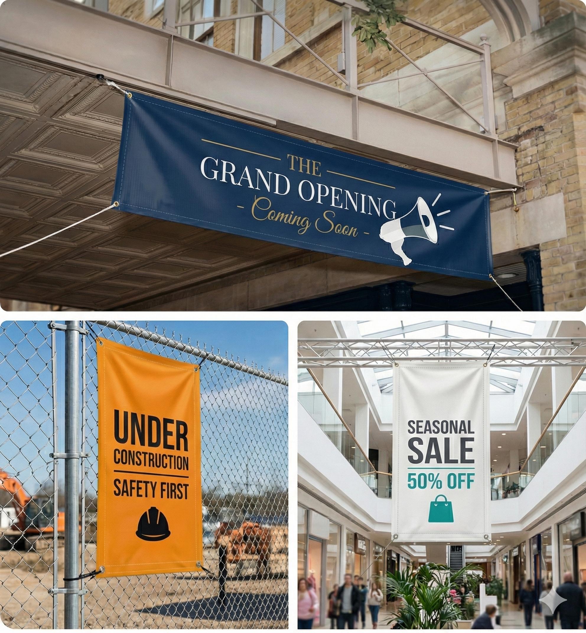 Next Day Turnaround - Custom Vinyl Banner for Indoor & Outdoor Events ...
