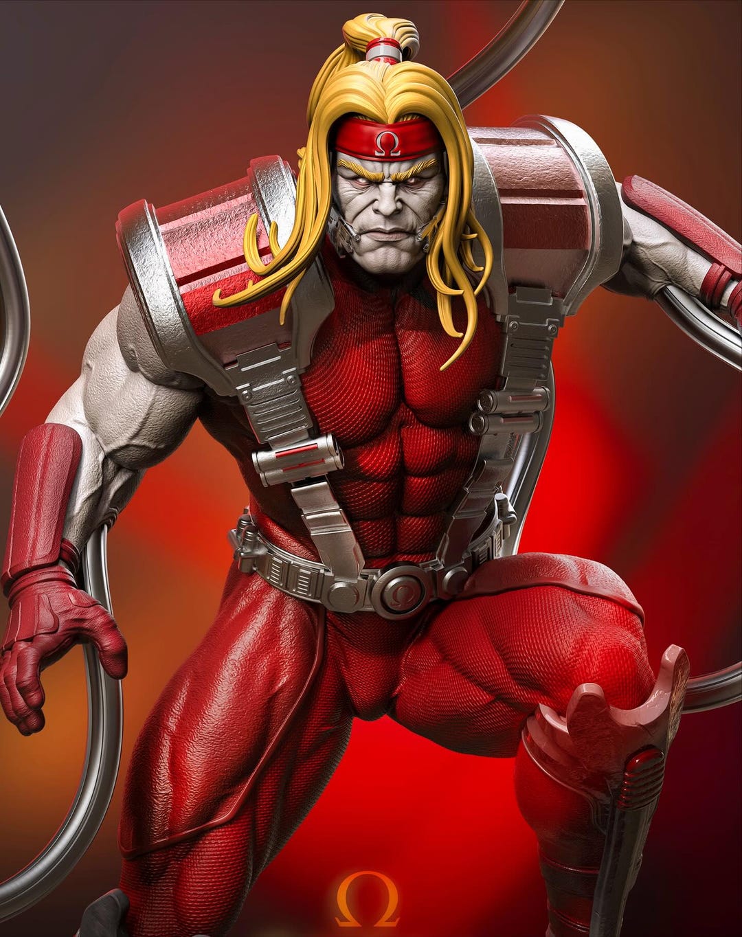 Omega Red From Wolverine - 3D STL File | Resin Stl File | FDM Stl File ...
