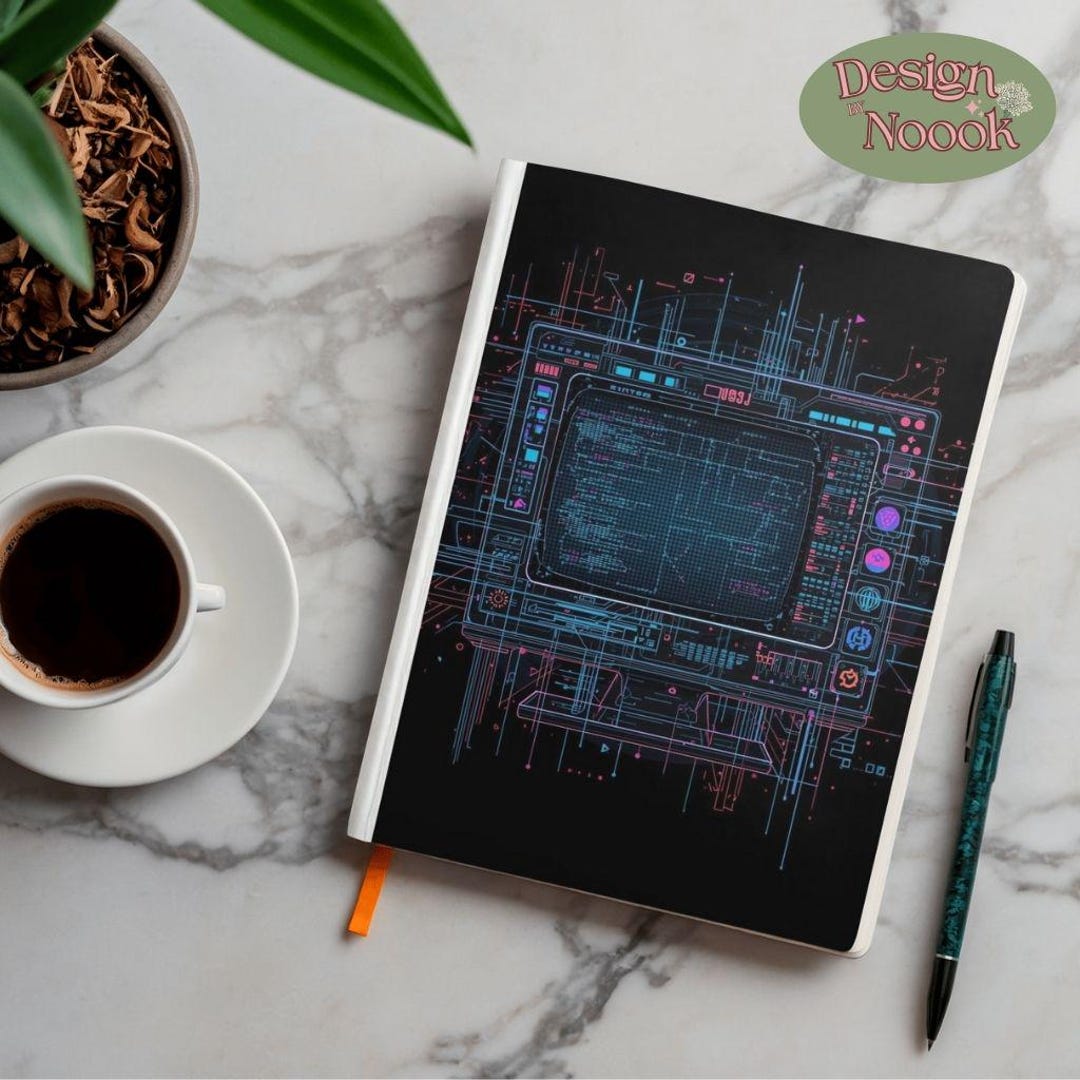 Cyberpunk Computer Art - Etsy