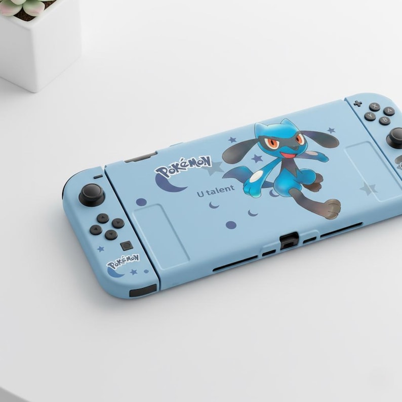 Riolu Cartoon Case for Nintendo Switch 2 & NS OLED Joy-con – Soft ...