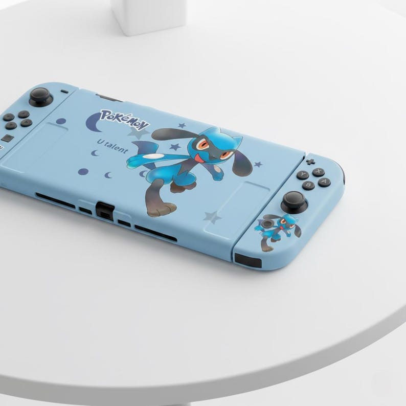 Riolu Cartoon Case for Nintendo Switch 2 & NS OLED Joy-con – Soft ...