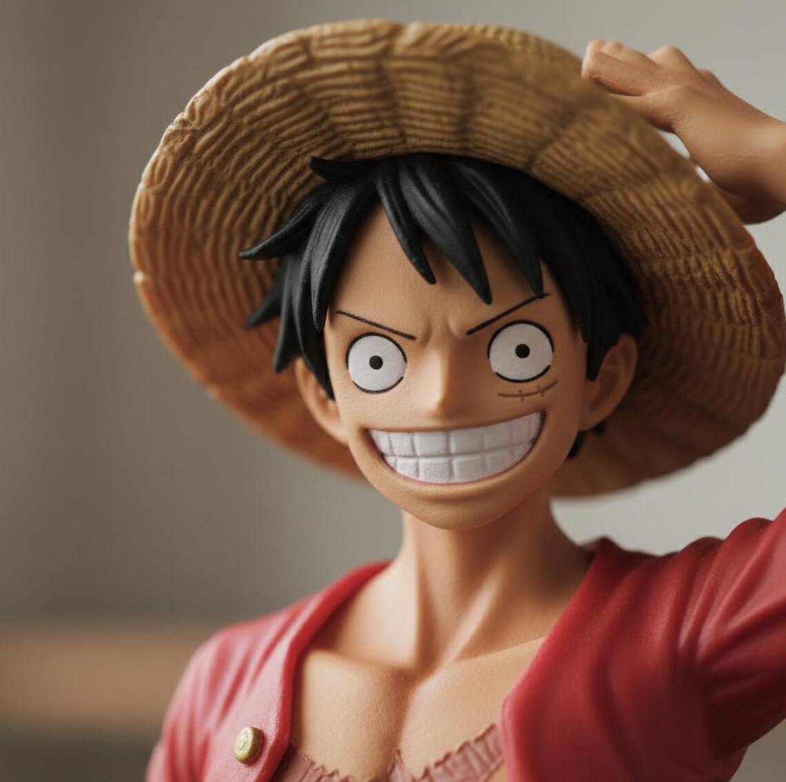 One Piece Luffy Figure – 24cm PVC Anime Collectible - Etsy