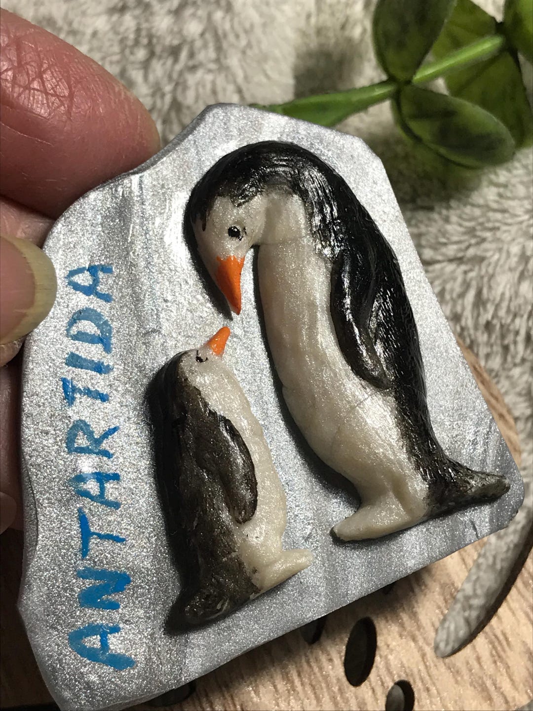 Penguin Magnet. Antarctica Magnet. Penguin Magnet. Artisan Penguin - Etsy