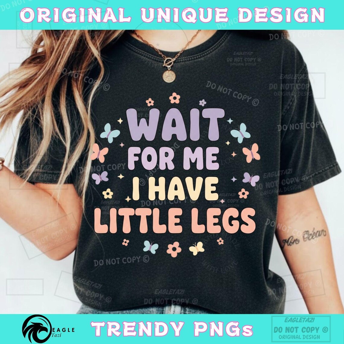 Wait for Me I Have Little Legs PNG, Cute Funny Saying Clipart, Toddler ...