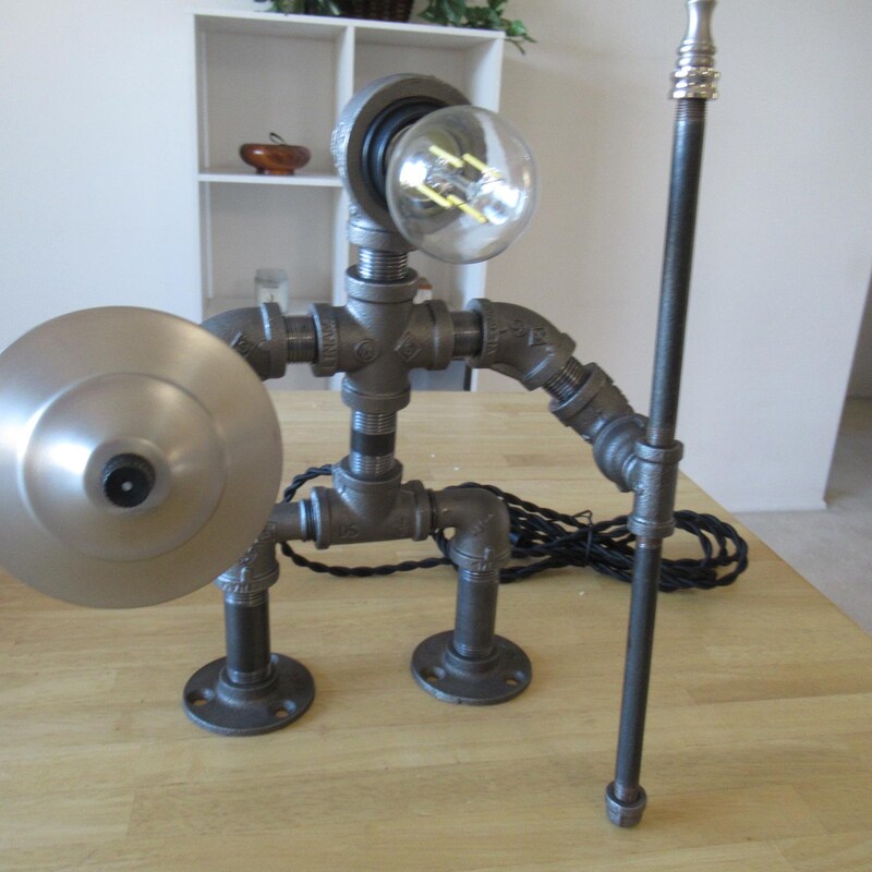Iron Pipe Lamp - Etsy