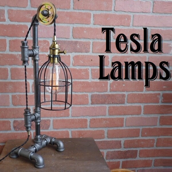 Pulley Lamp - Etsy