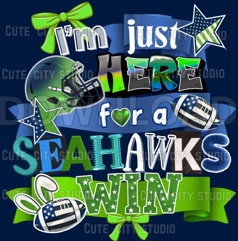 I’m Just Here for a Seahawks Win Png, Seahawks Football Png, Seattle ...