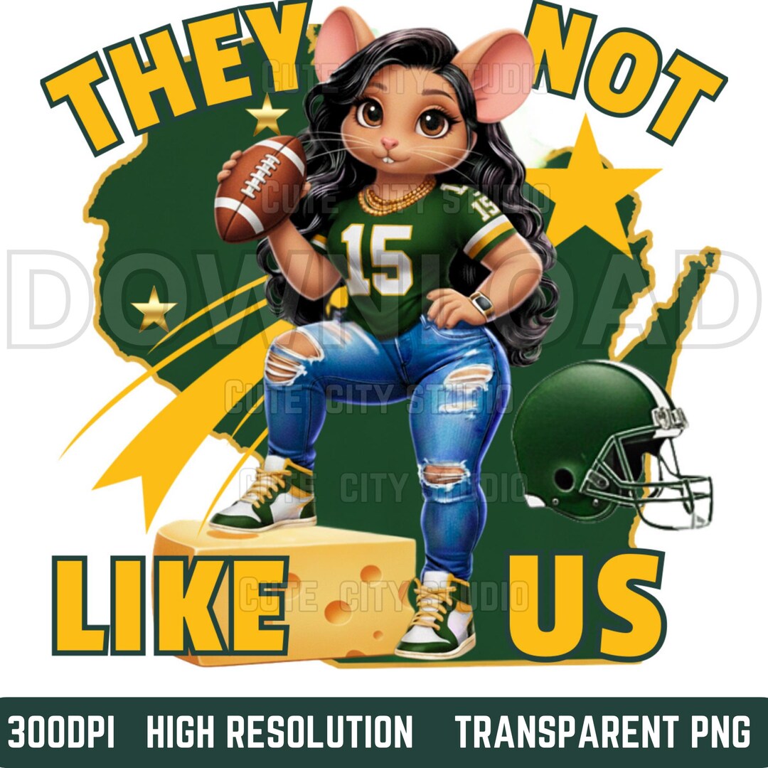 Packers Football Girl PNG, Mascot Clipart, Sports Sublimation (digital ...
