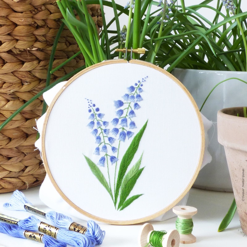 Botanical Embroidery Kit - Etsy