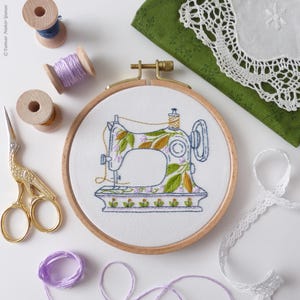 Sewing Machine - Embroidery Kit, Craft Embroidery, Diy Kit, Christmas ...