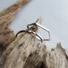 Triple Möbius Ring. Silver Twist Stacking Ring. Moebius Style - Etsy