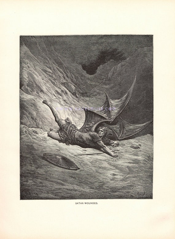 Ilustración Del Diablo Antiguo
