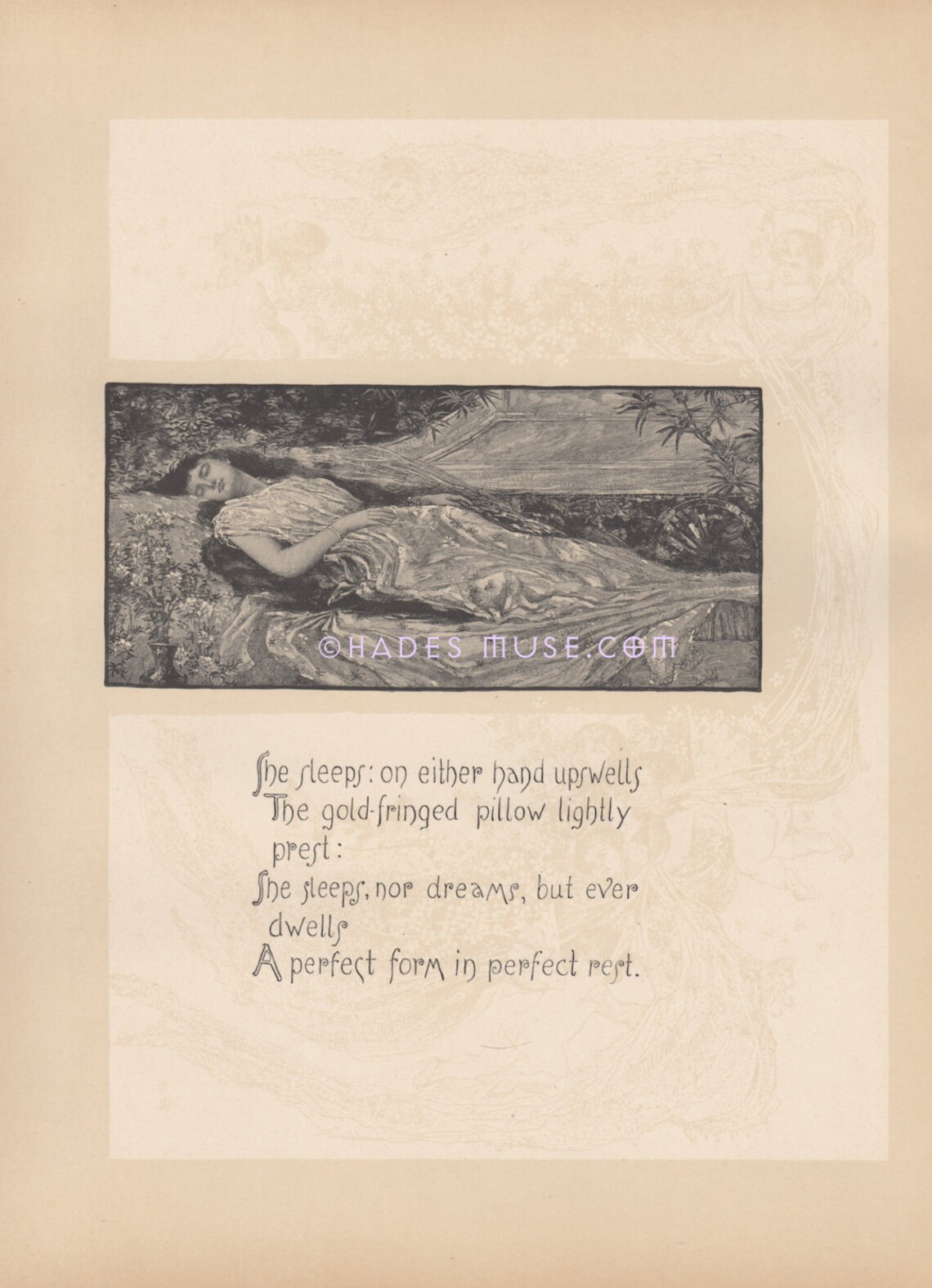 Princess Under Evil Spell-maleficent-fairy Tale-sleeping Beauty-1885 ...