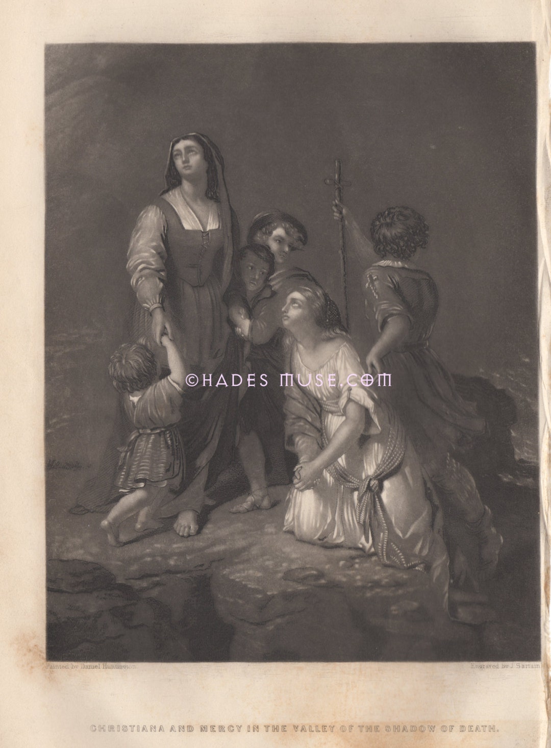1847 Shadow of Death-hell-despair-mercy-christina-valley-burning Pit ...