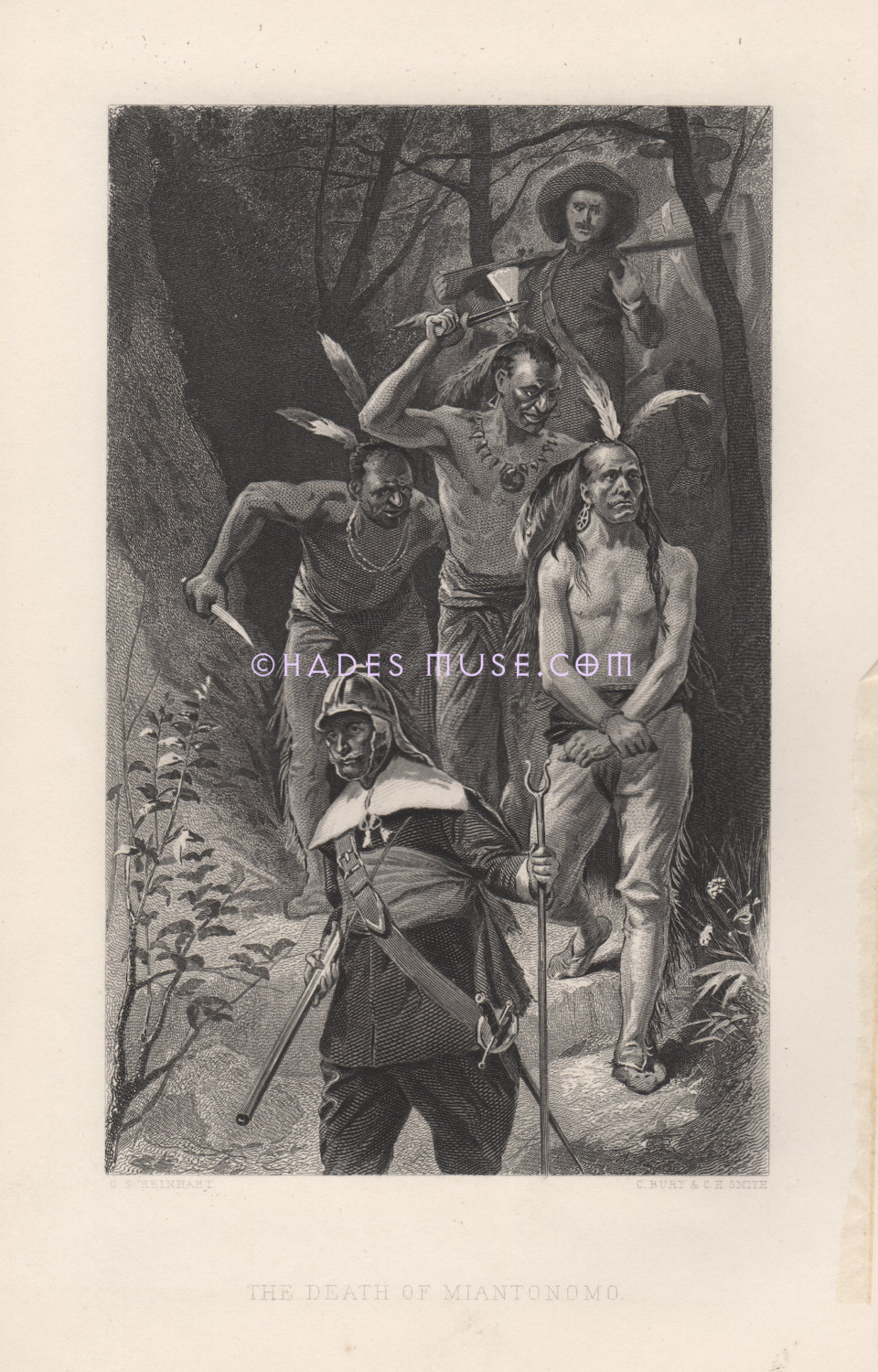 Death by Tomahawk-miantonomo-native American Indian-murder-warrior-war ...