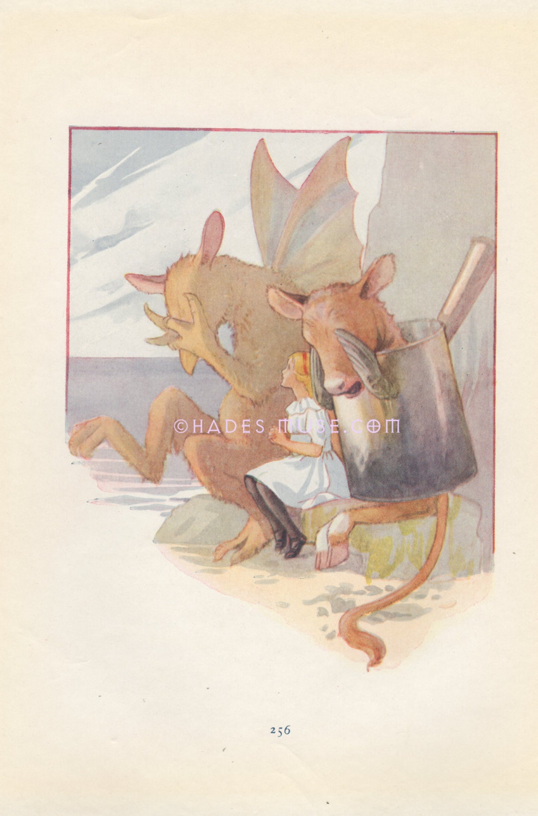 Laughter & Grief-mock Turtle and Gryphon Cry-sob-sigh-alice in ...