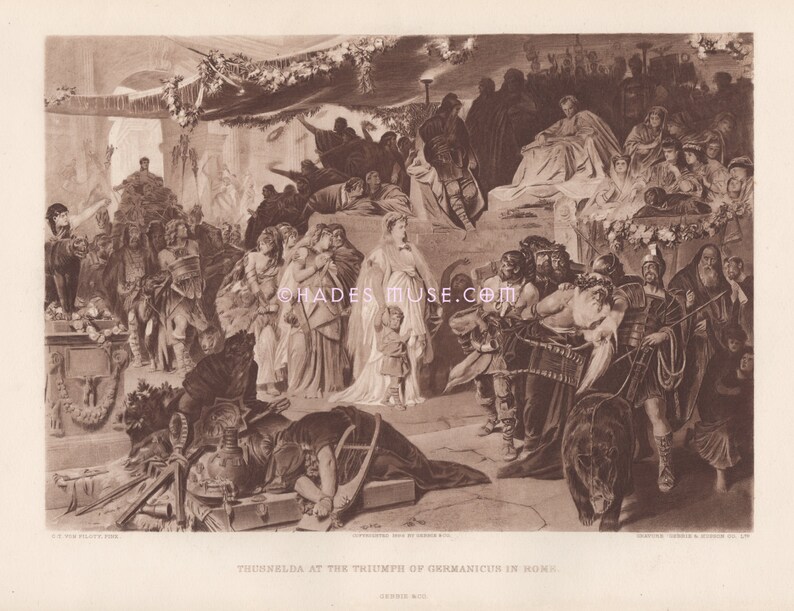 Captives Chained to Bears-roman - Etsy