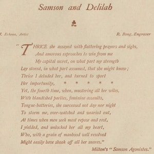 Amorous Lover Tempts & Flirts With Beautiful Woman-1890 Antique Vintage ...