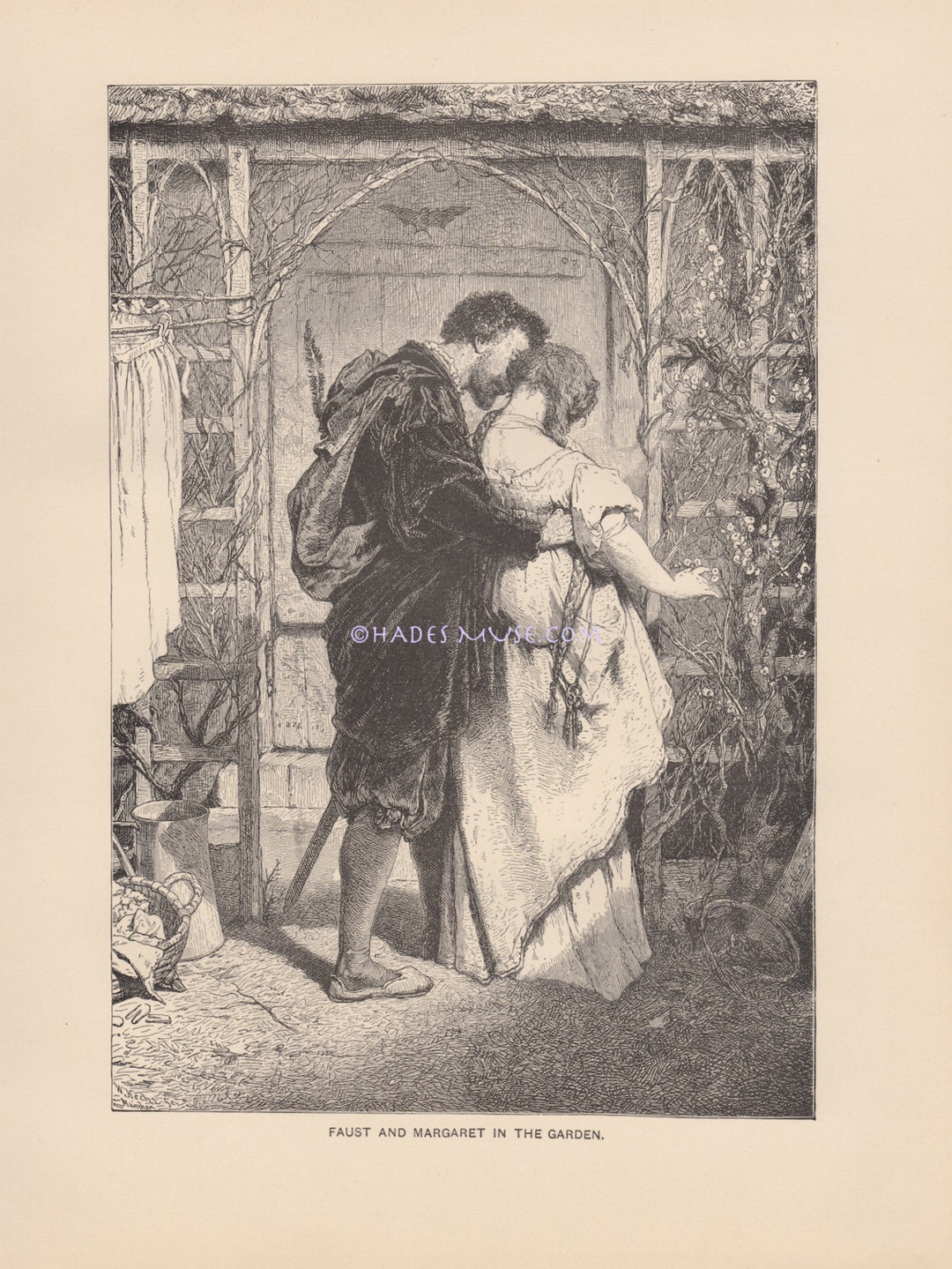Eternal Love-passion-temptation-goethe's Faust & Margaret - Etsy