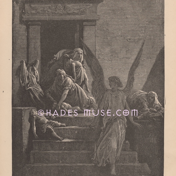 Death of First Born Art - Etsy