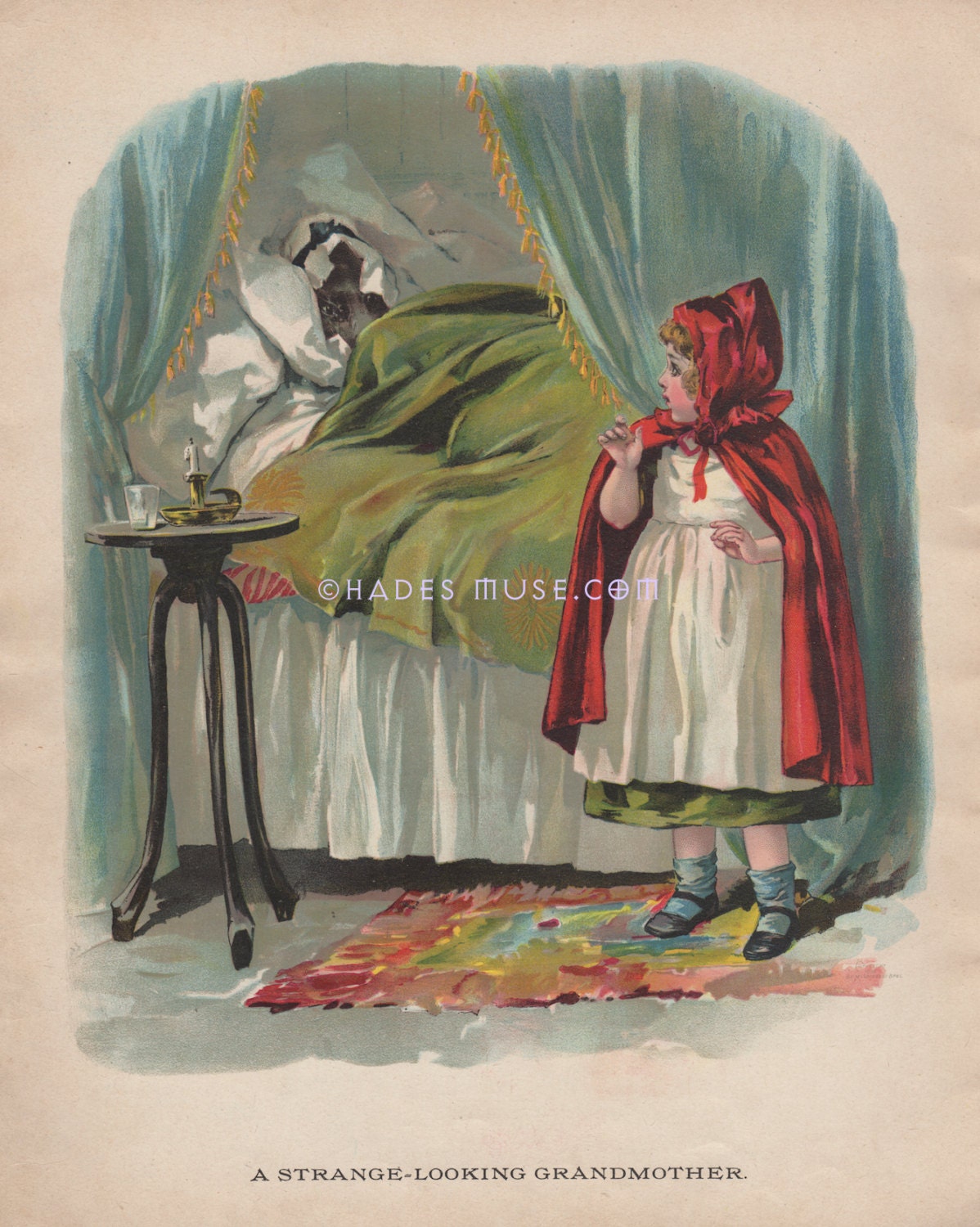 Little Red Riding Hood Wolf Eats Grandma