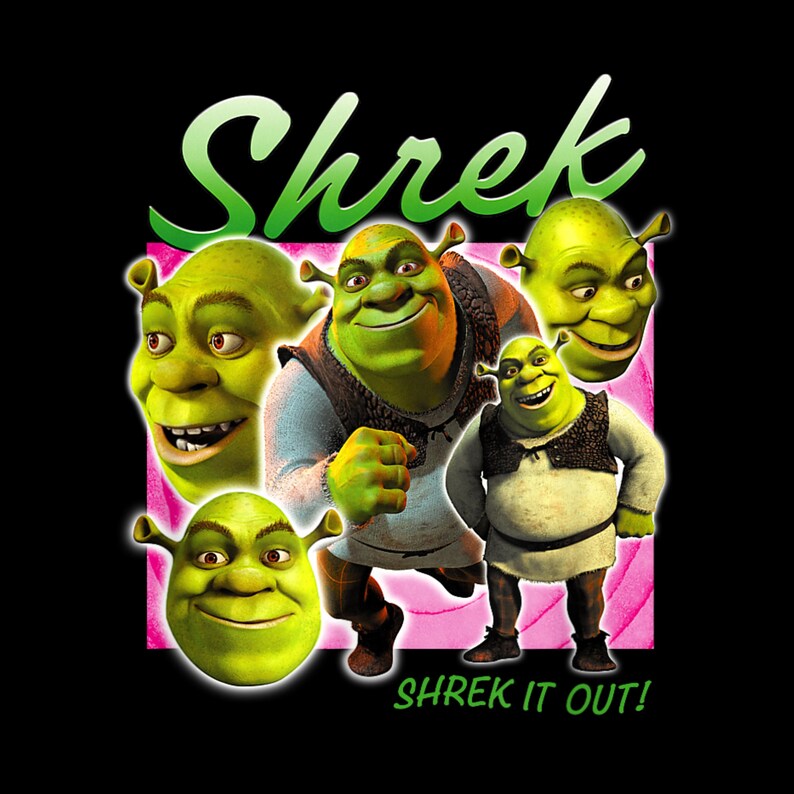 Shrek “shrek It Out” Funny Quote PNG (instant Download) - Etsy