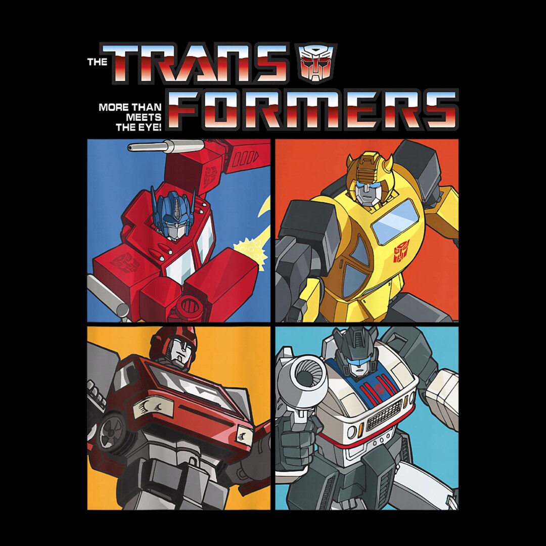 Transformers Retro Autobots Box up Logo – Classic Framed Robot Emblem ...