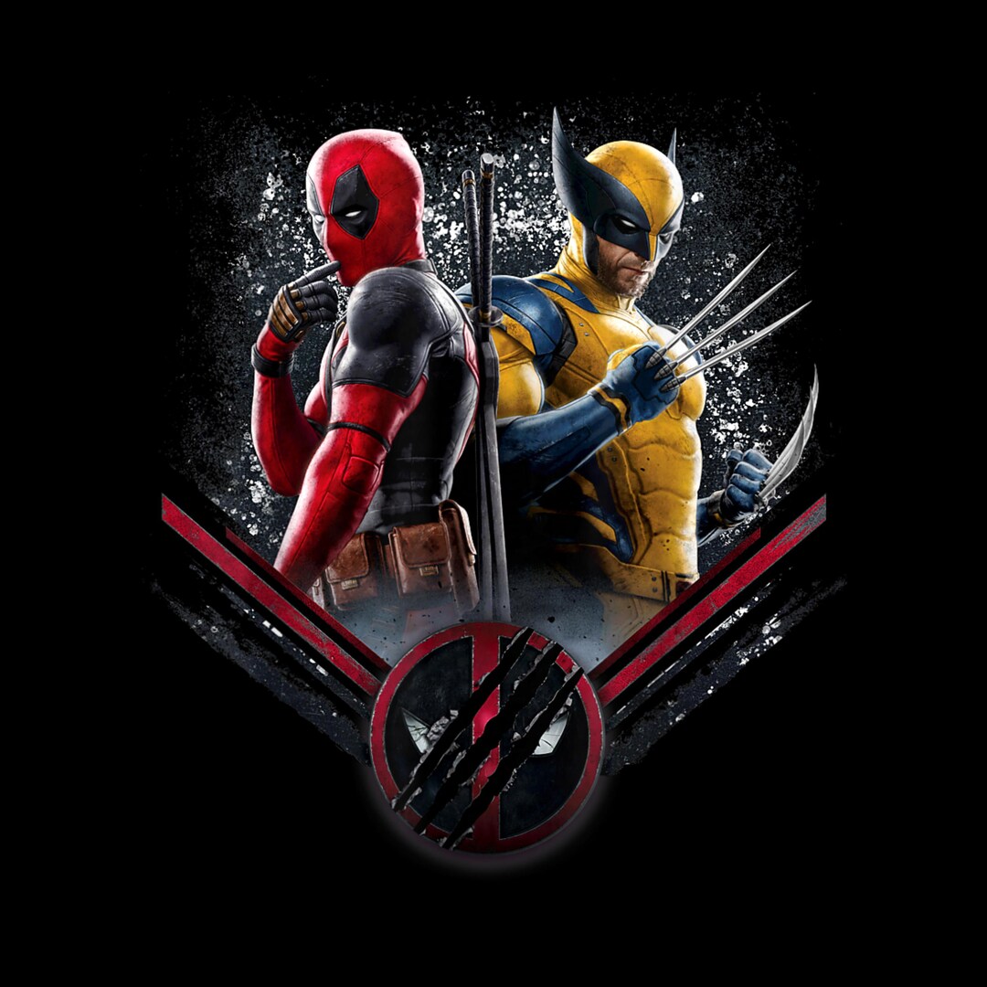 Deadpool & Wolverine Side-by-side Claw Icon – Marvel-inspired Duo ...