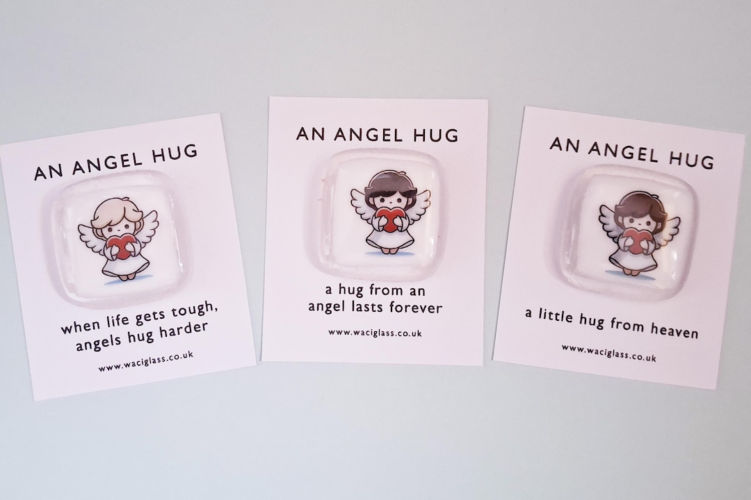 Pocket Angel Pocket Token, Hug, Bereavement Gift, Keepsake, Memorial ...