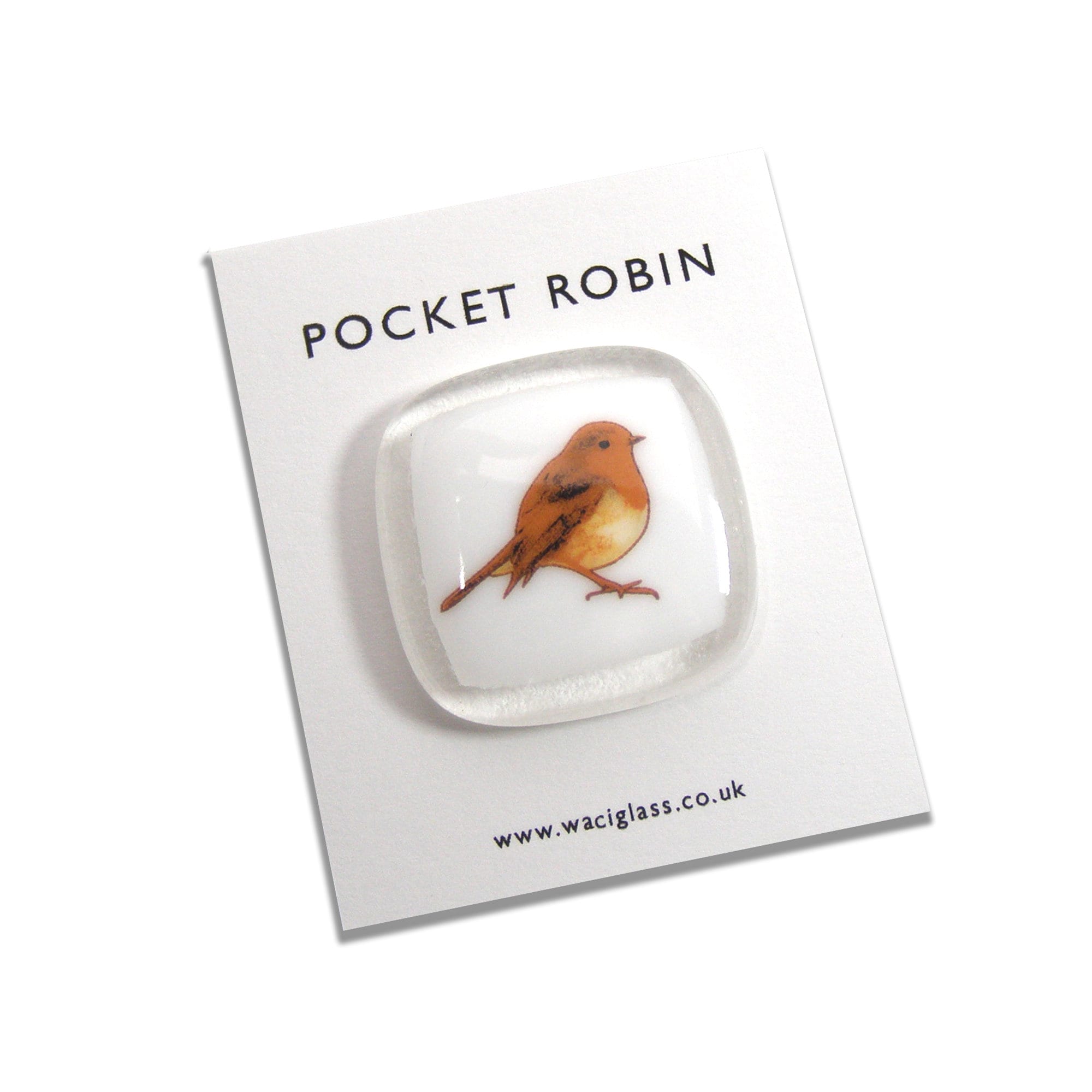 Pocket Robin Fused Glass NHS Key Worker Friendship Gift - Etsy UK
