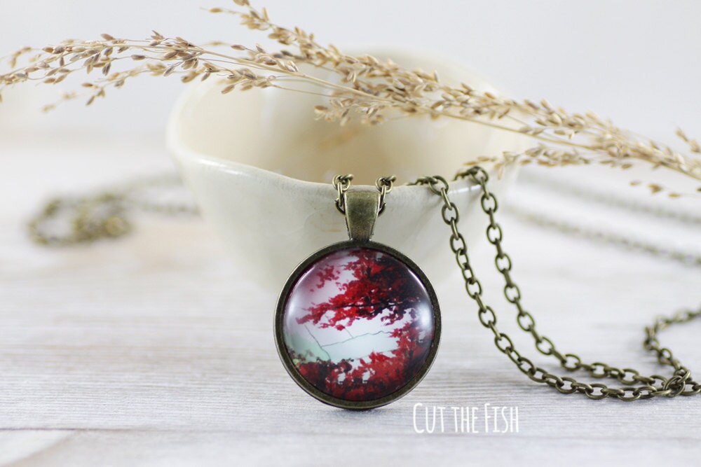 Autumn Tree Jewelry Jewelry Red Tree Jewelry Autumn Tree - Etsy Israel