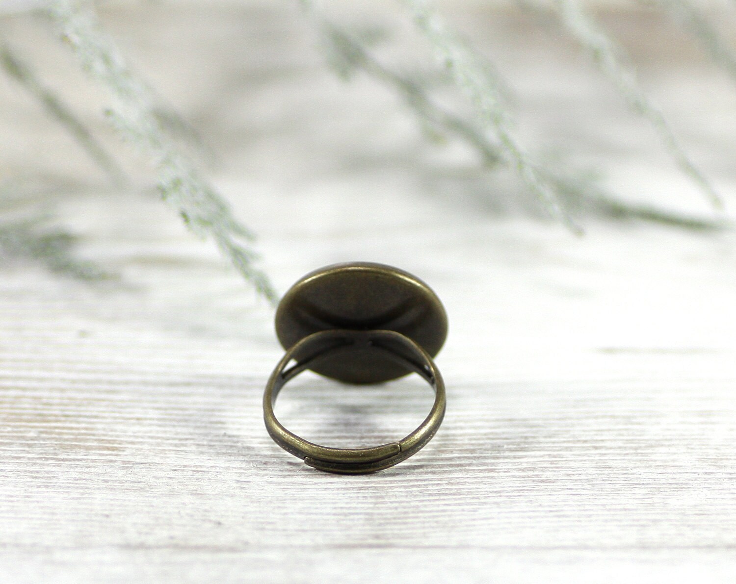 Bronze Music Ring - Girl With Flute Adjustable Ring - Etsy