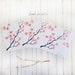 Sakura - Japanese Cherry Blossom Art Print (2 Different Sizes) - Pink ...