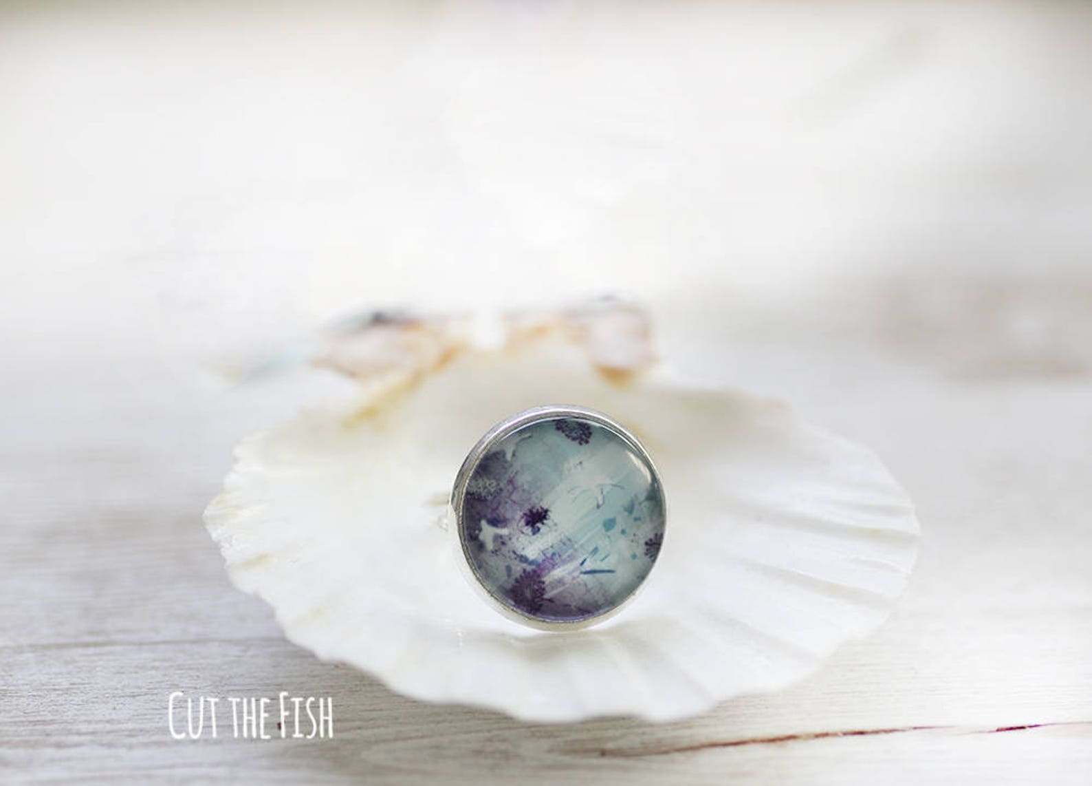 Raindrops Ring - Ring - Purple Ring - Rings Jewelry - Lilac Ring ...