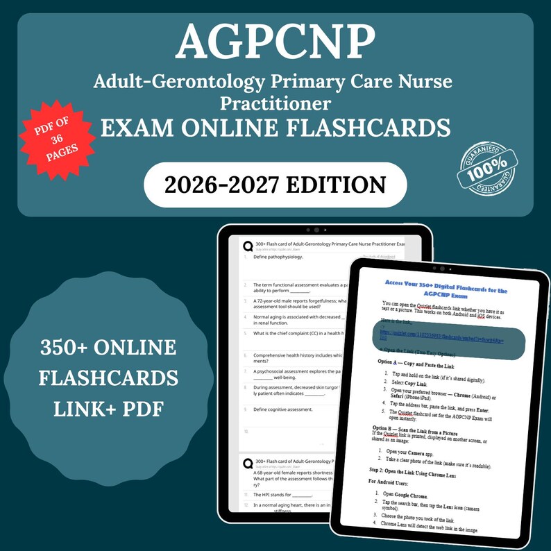 AGPCNP Exam Flashcards 2026 | 350+ AGPCNP Online Flashcards | AGPCNP ...