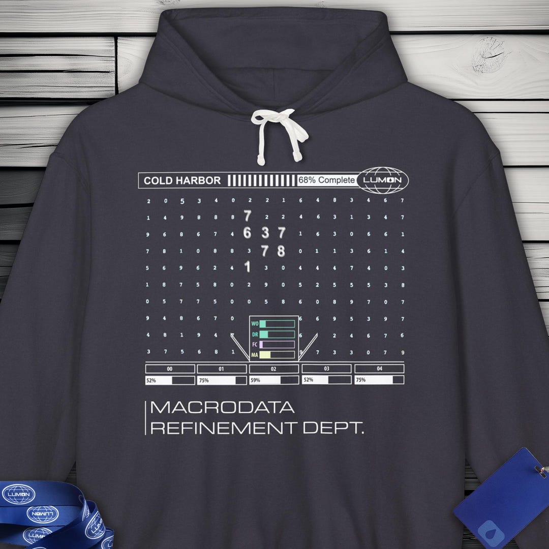 Severance Hoodie: Lumon Industries Graphic Sweatshirt - Etsy