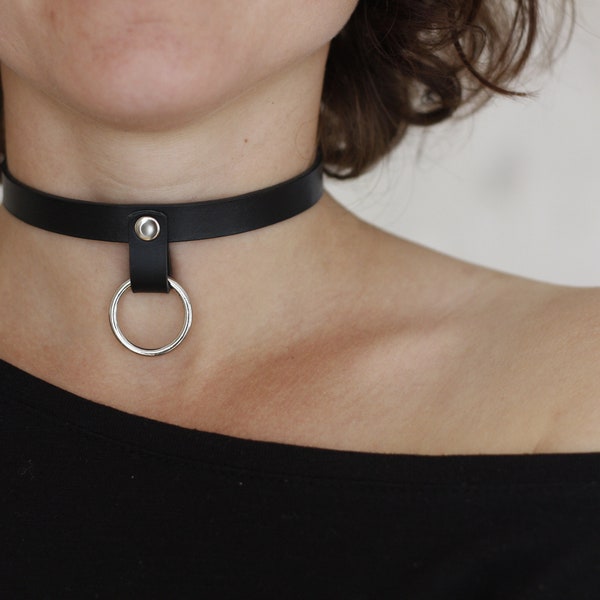O Ring Choker - Etsy