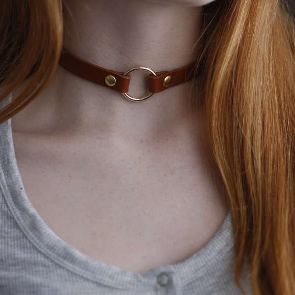 O Ring Choker - Etsy