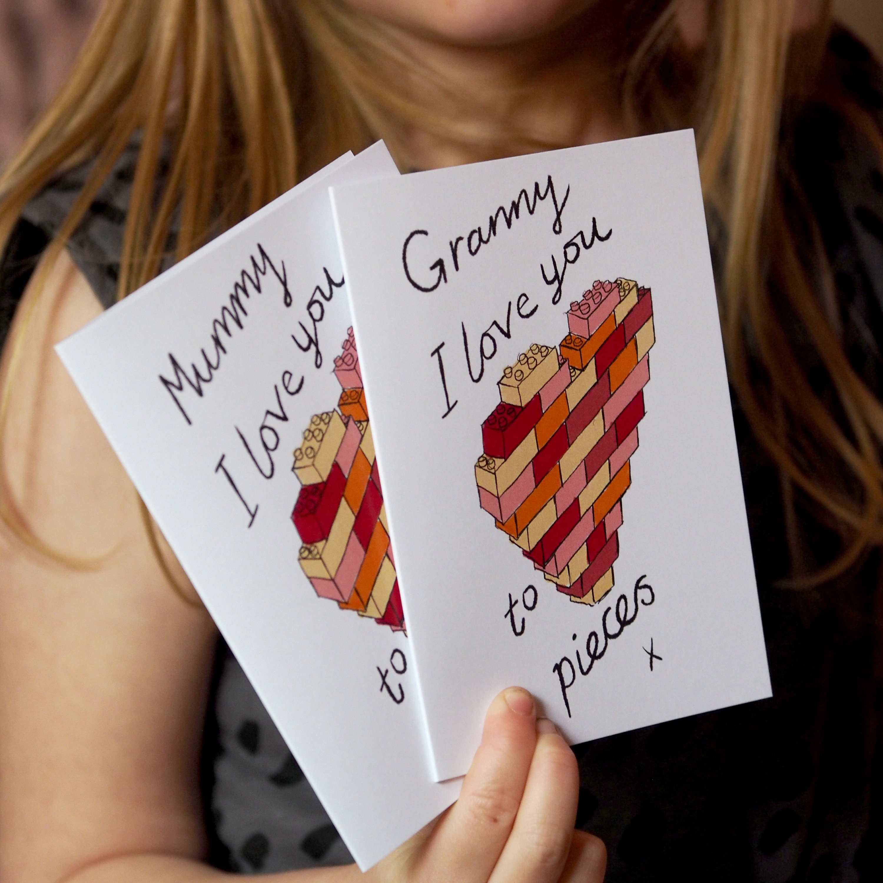 Lego Heart Card for Mummy – Mother's Day, Birthday - Etsy UK