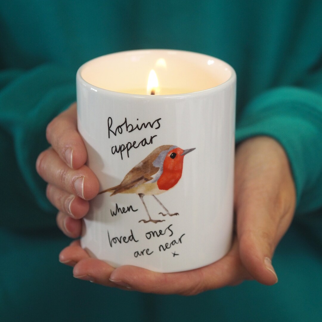 Candle robins Appear When Loved Ones Are Near - Etsy