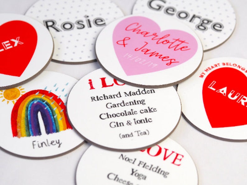 Personalised Coaster Sports Balls Coaster Football - Etsy