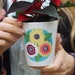 Personalised Birth Flowers Plant Pot a Different Flower for Every Month ...